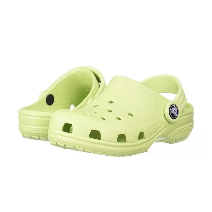 crocs clogs mujer - classic celery - factorydeportivoar