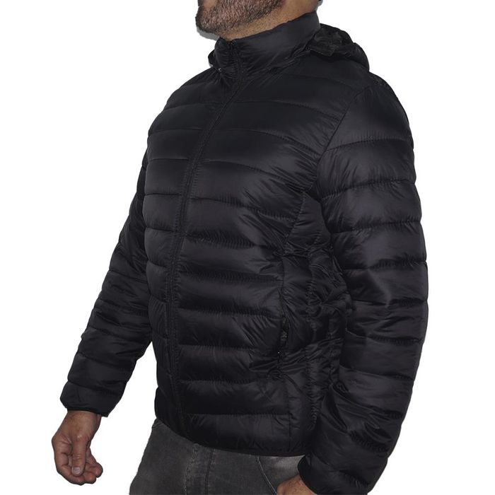 MS campera - JACKET STYLE MEN BLACK - factorydeportivoar